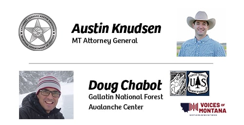 MT Attorney Gen. Austin Knudsen and Doug Chabot on Winter Safety ...