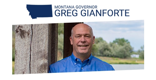 Montana Governor Greg Gianforte – 68th legislative session. - Voices of ...